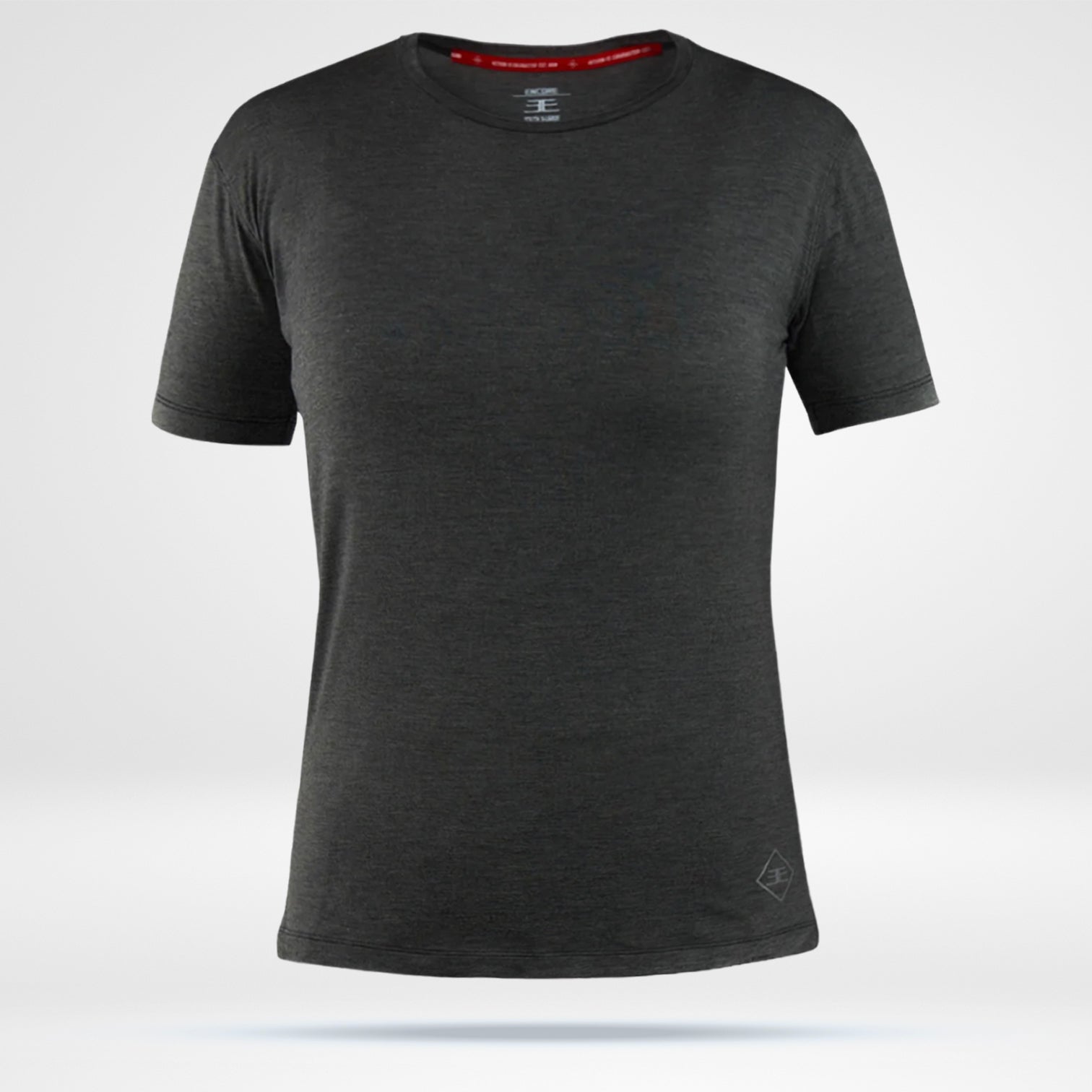 Women's Bamboo Tee - Charcoal – Encore Custom