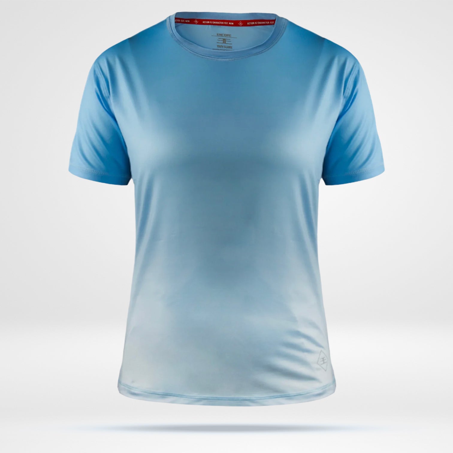 Women's Collegiate Performance Tee - Sky Blue – Encore Custom