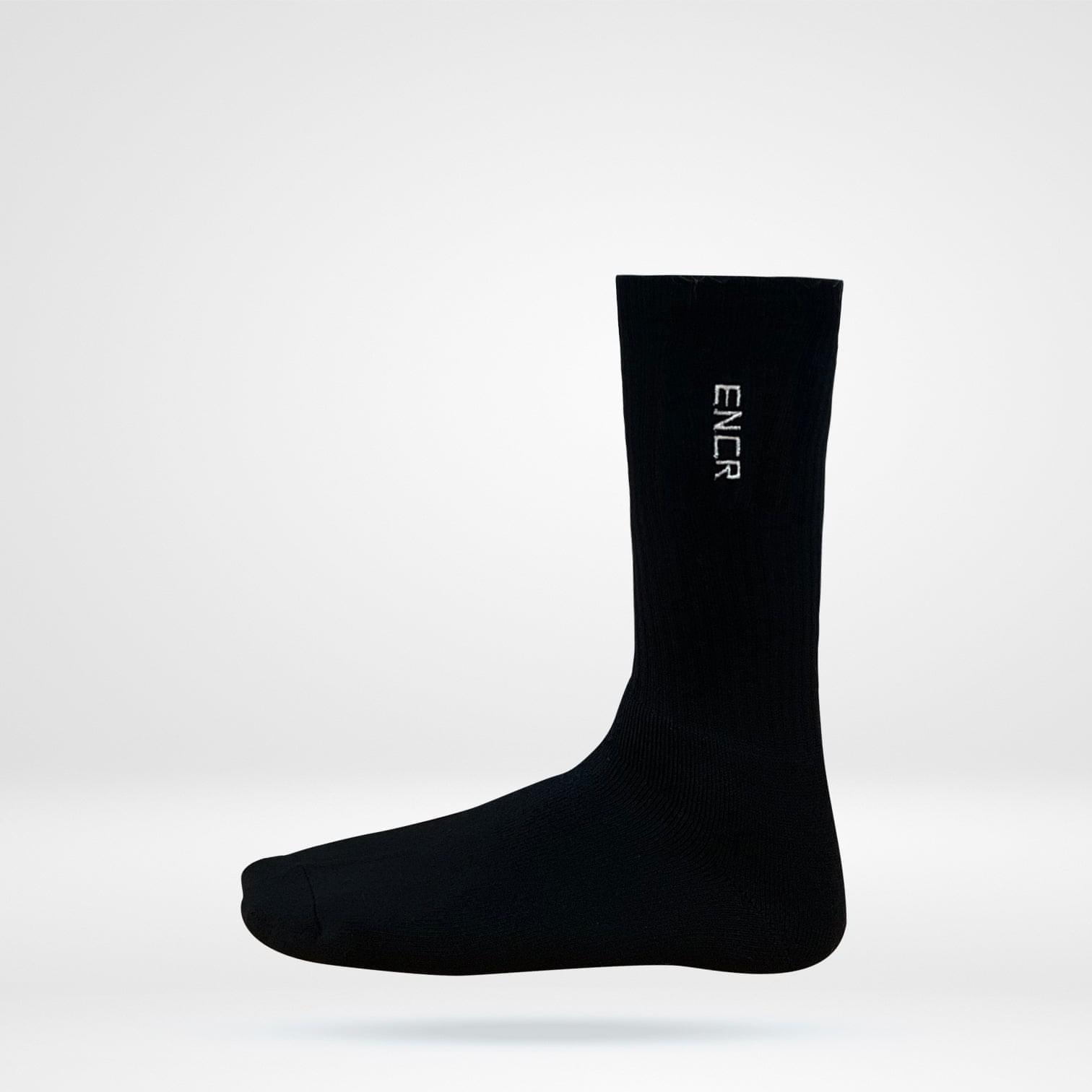 Airport Sock Black ENCR – Encore Custom