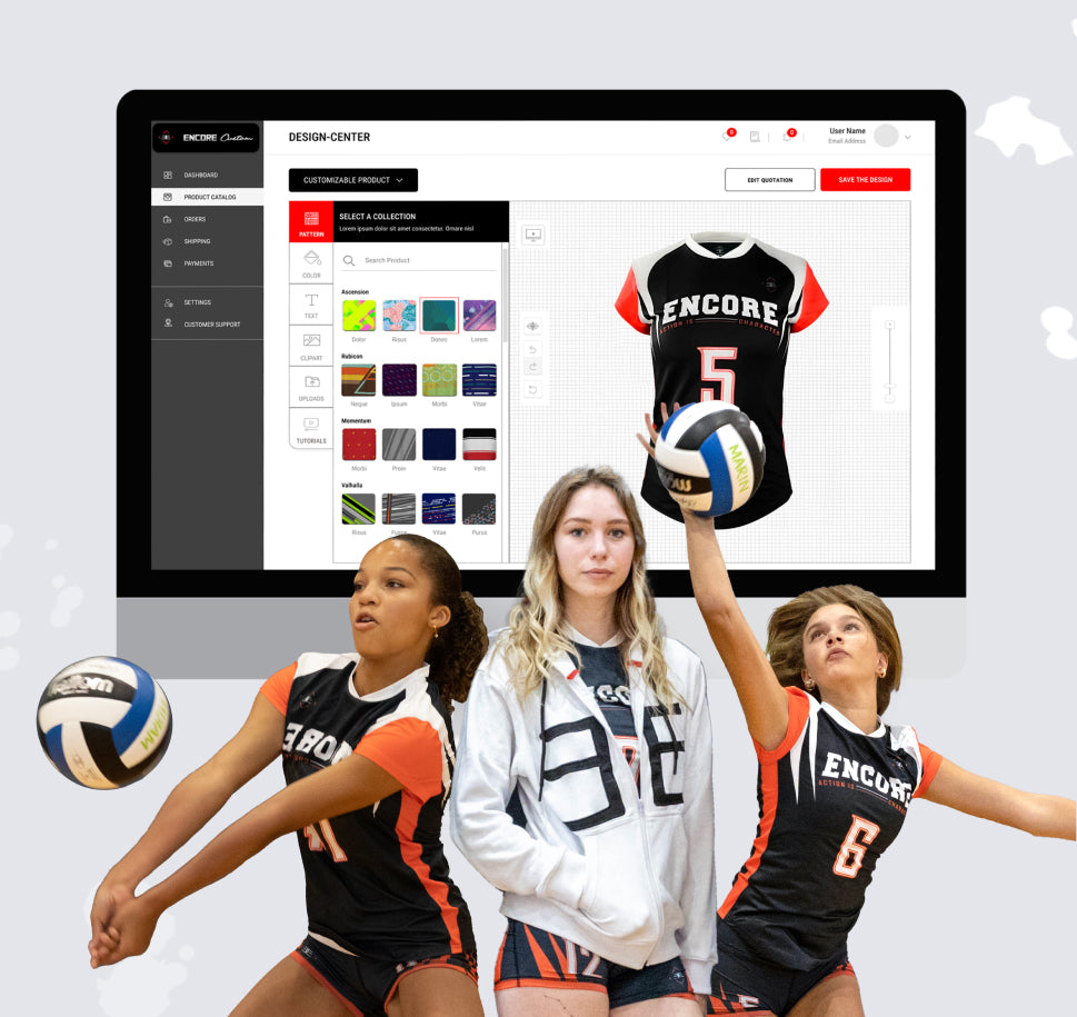 Volleyball – Encore Custom